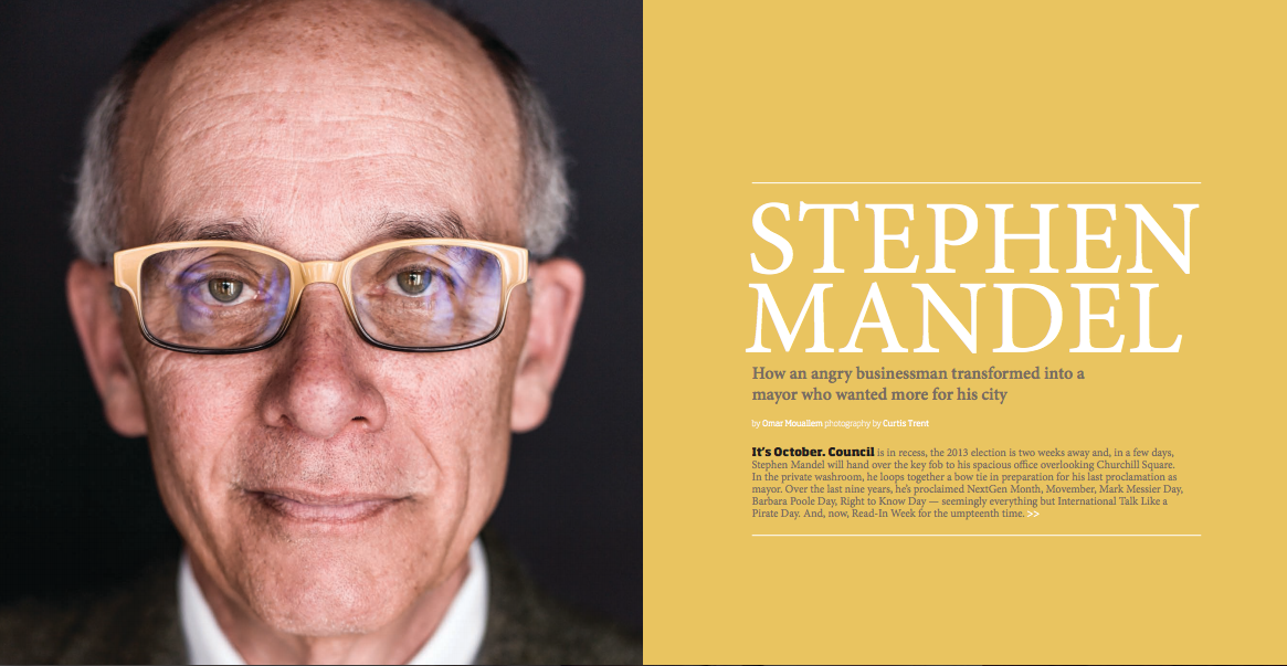 Omar Mouallem: Writer and Journalist » Stephen Mandel (Avenue)
